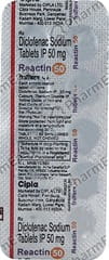 Reactin 50 Tablet: Uses, Side-effects, Price, Dosage & More Info ...