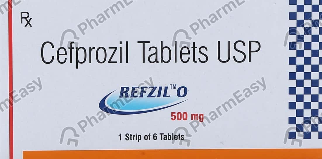 Buy Refzil O 500 MG Tablet (6) Online & Save Up to 24% at PharmEasy