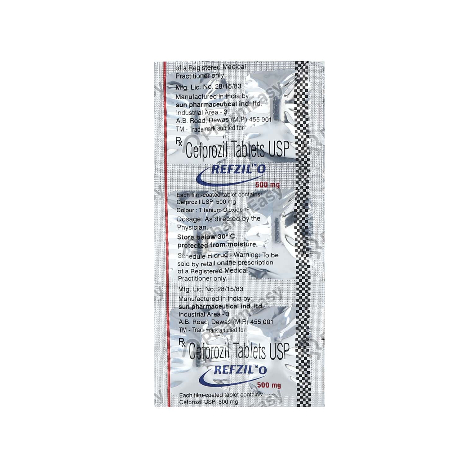 Buy Refzil O 500 MG Tablet (6) Online at Flat 18% OFF* | PharmEasy