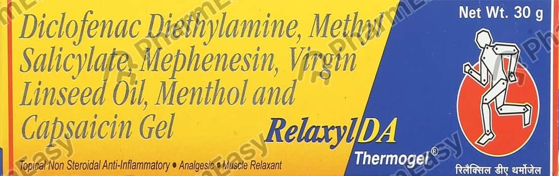 Relaxyl Da 1.16 % Gel (30): Uses, Side Effects, Price & Dosage | PharmEasy
