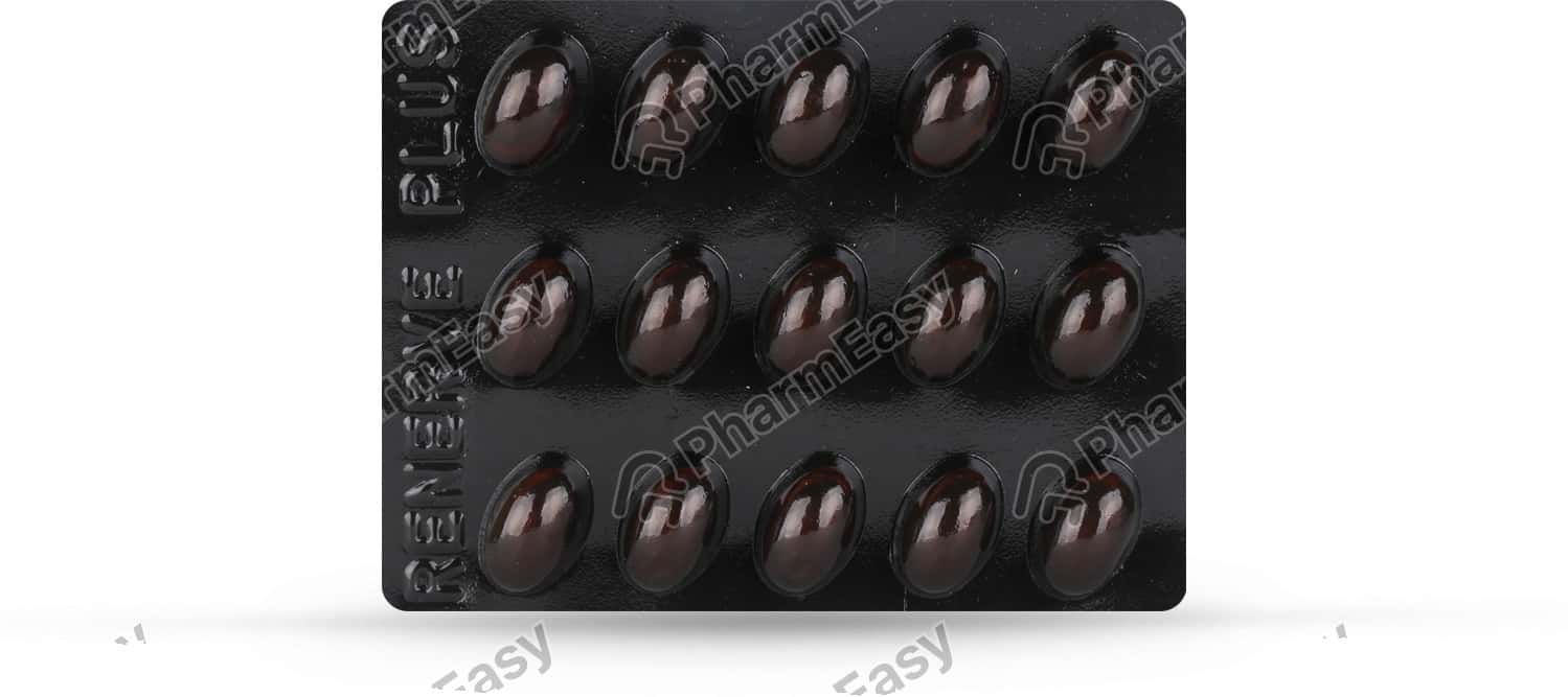 Renerve Plus Strip Of 15 Capsules: Uses, Side Effects, Price, Dosage ...