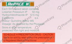 Repace H 50mg Strip Of 10 Tablets: Uses, Side Effects, Price & Dosage ...