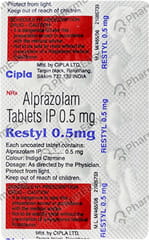 Restyl 0.5 MG Tablet (15): Uses, Side Effects, Price & Dosage | PharmEasy