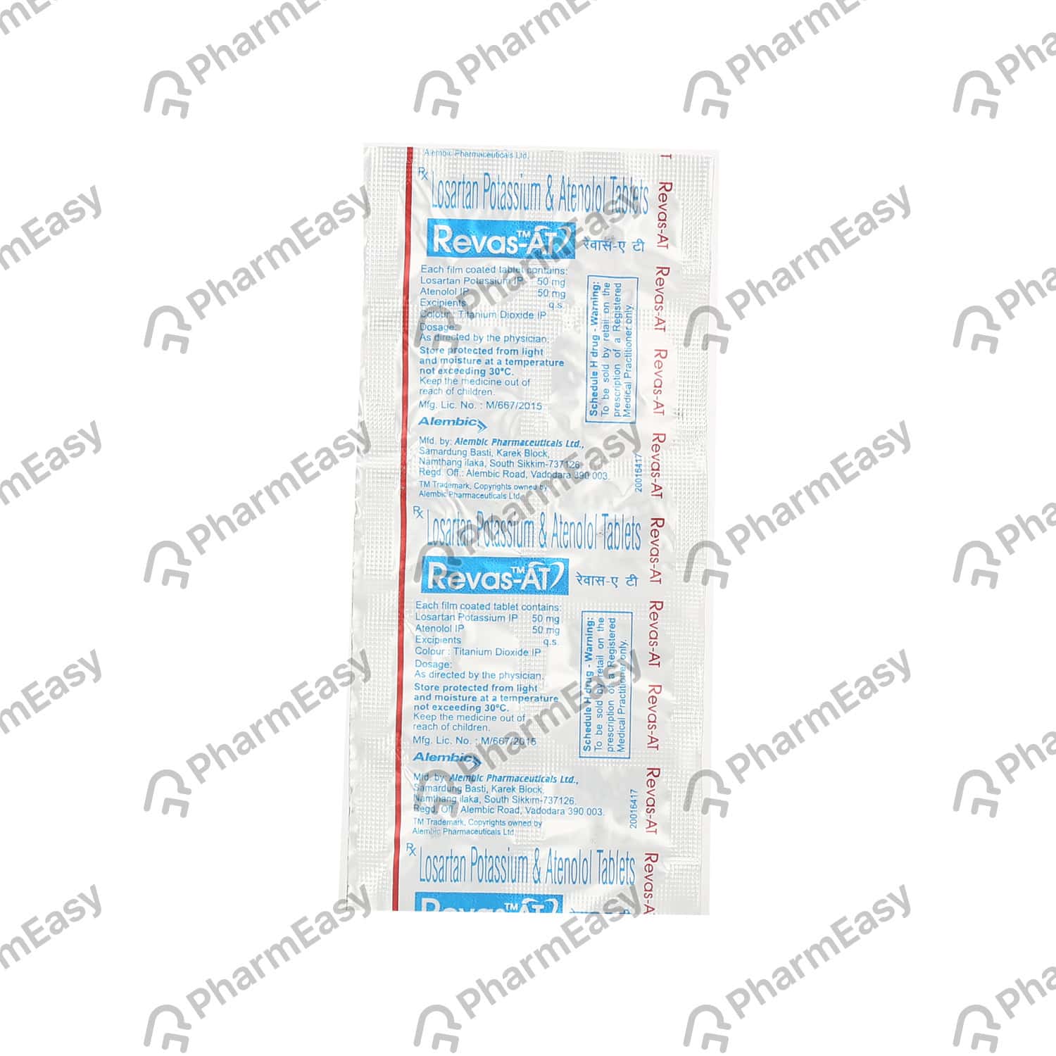 Buy Revas At Tablet Online at Flat 18% OFF* | PharmEasy