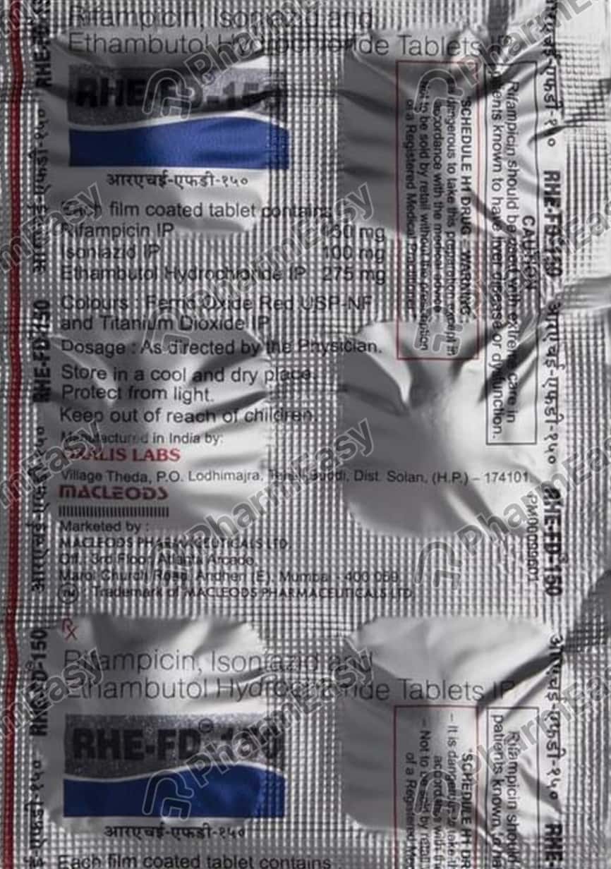 Buy Rhe Fd 150mg Tablet Online at Flat 15% OFF | PharmEasy