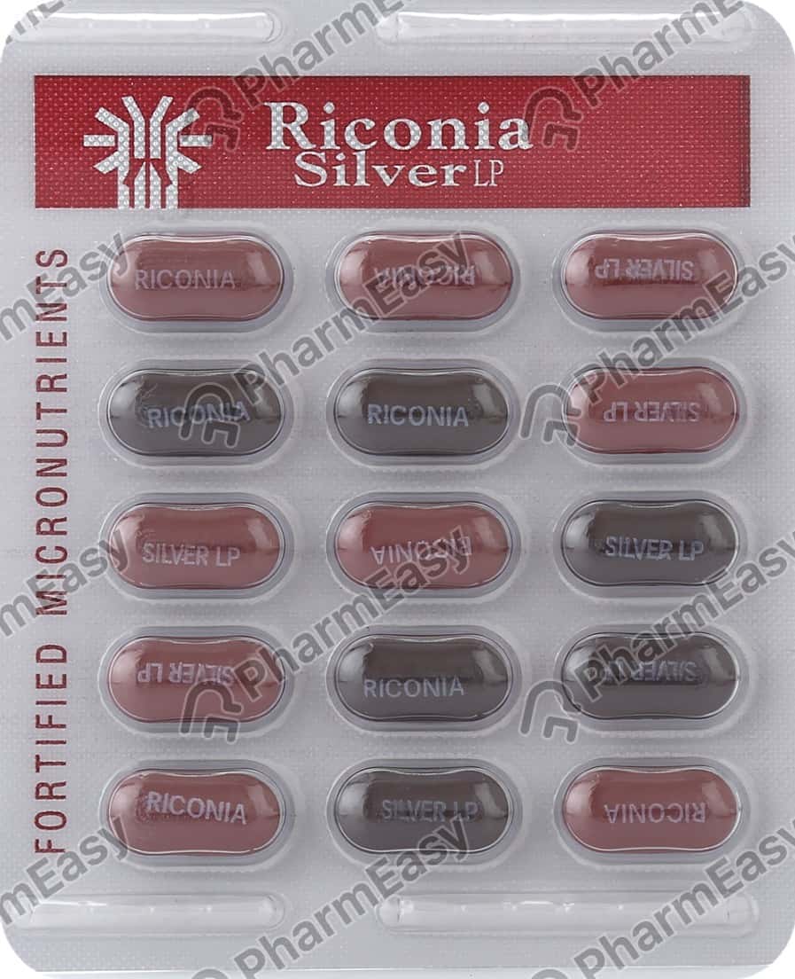 Riconia Silver Lp Strip Of 15 Tablets: Uses, Side Effects, Price ...