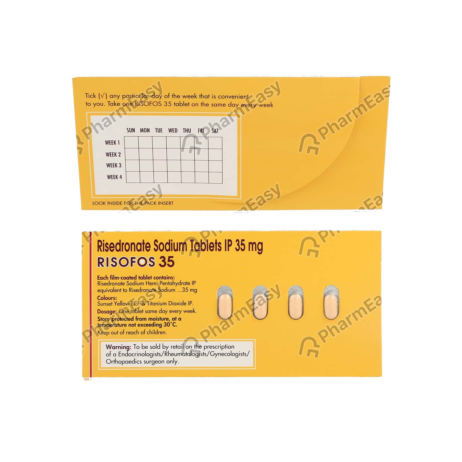 Risofos 35 MG Tablet (4) - Uses, Side Effects, Dosage, Composition ...