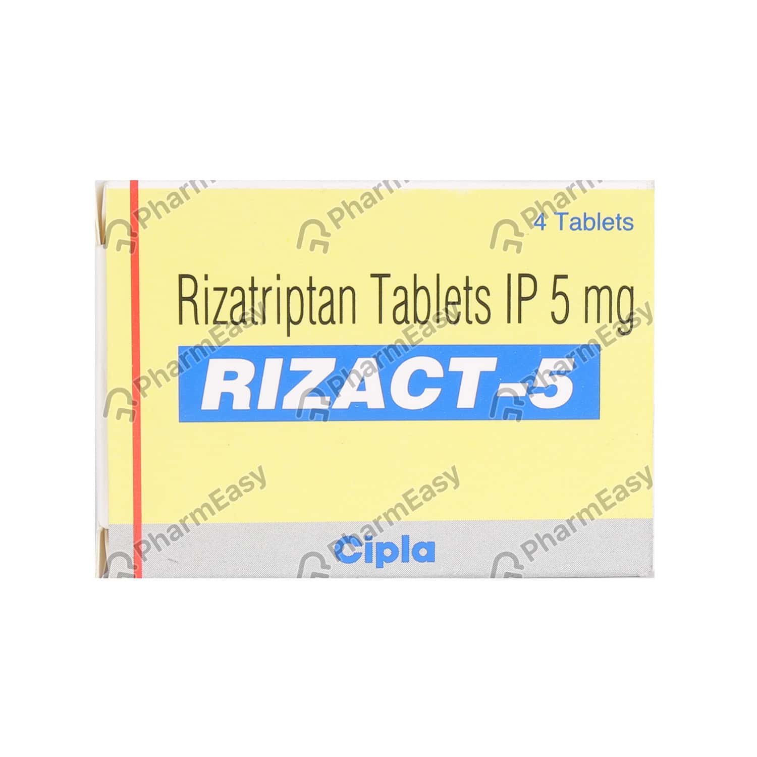 Buy Rizact 5 MG Tablet (4) Online at Flat 18% OFF* | PharmEasy