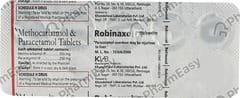 Robinaxol Strip Of 10 Tablets: Uses, Side Effects, Price & Dosage ...