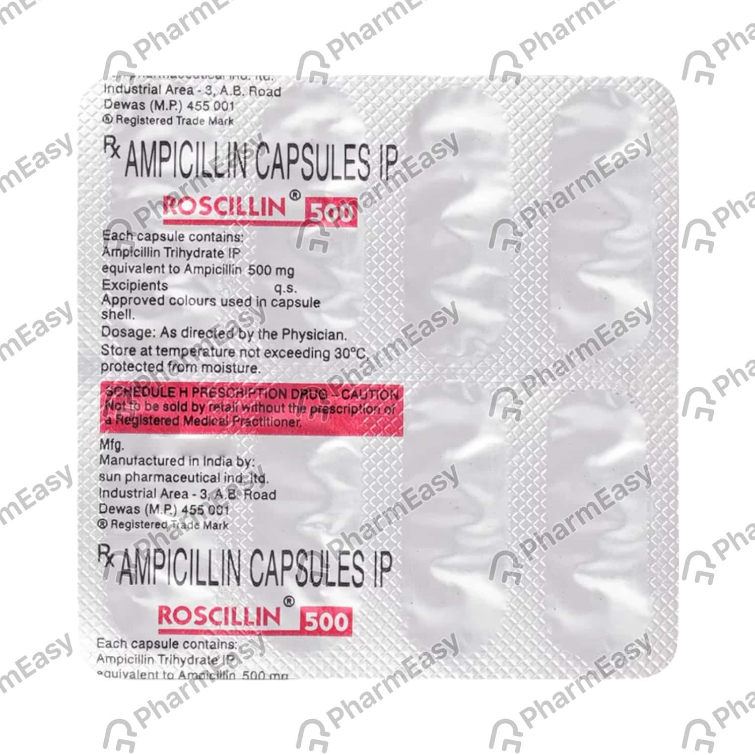 Roscillin 500 MG Capsule (8): Uses, Side Effects, Price & Dosage ...