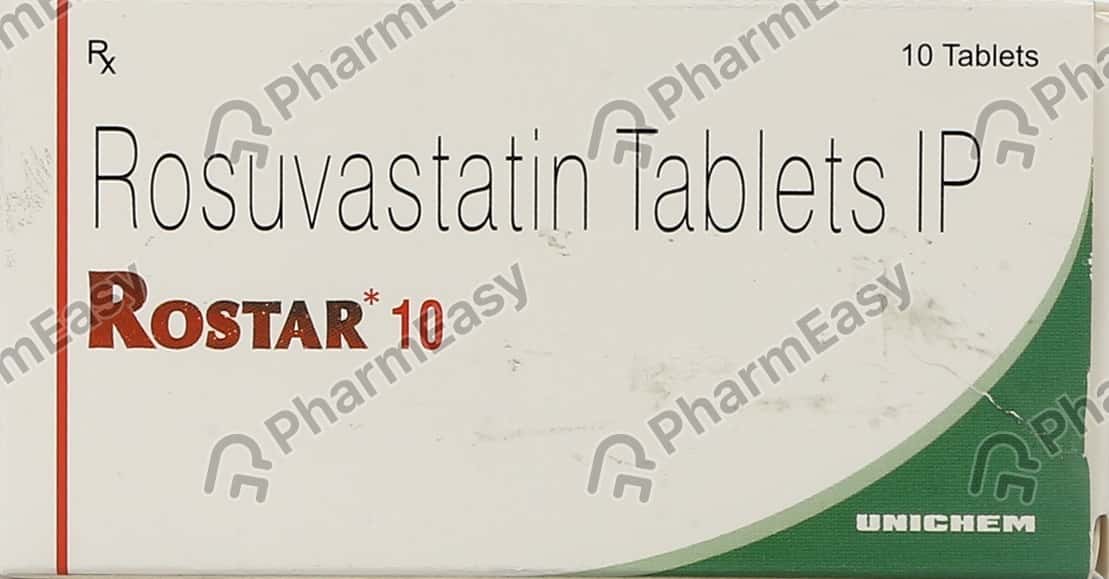 Rostar 10 MG Tablet (10): Uses, Side Effects, Price & Dosage | PharmEasy