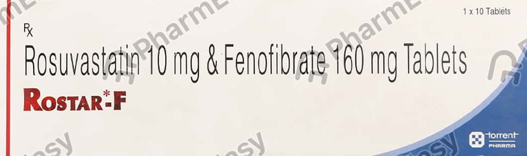 Rostar F Strip Of 10 Tablets: Uses, Side Effects, Price & Dosage ...