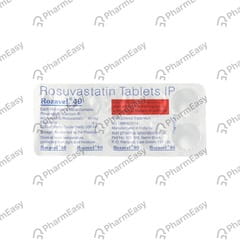 Rozavel 40 MG Tablet (10): Uses, Side Effects, Price & Dosage | PharmEasy