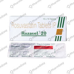 Rozavel 20 MG Tablet (10): Uses, Side Effects, Price & Dosage | PharmEasy