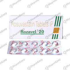 Rozavel 20 MG Tablet (10): Uses, Side Effects, Price & Dosage | PharmEasy