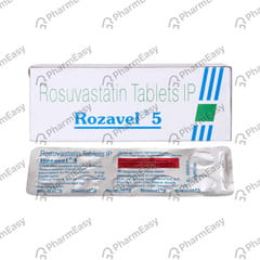 Rozavel 5 MG Tablet (10): Uses, Side Effects, Price & Dosage | PharmEasy