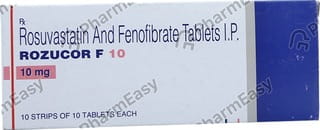 Rozucor F 10mg Tablet: Uses, Side Effects, Price, Dosage & Composition ...