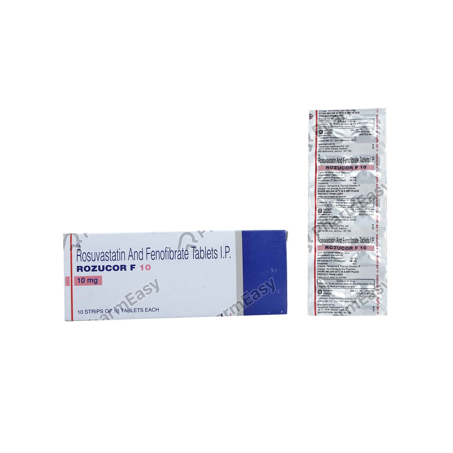 Buy Rozucor F 10mg Tablet Online at Flat 18% OFF* | PharmEasy