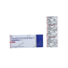 Buy Rozucor F 10mg Tablet Online at Flat 18% OFF* | PharmEasy