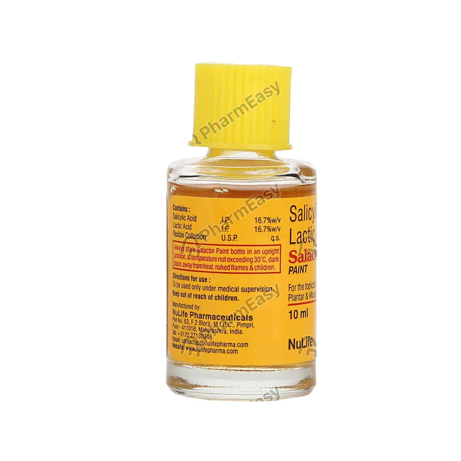 Buy Salactin Paint 10ml Online at Flat 18% OFF* | PharmEasy