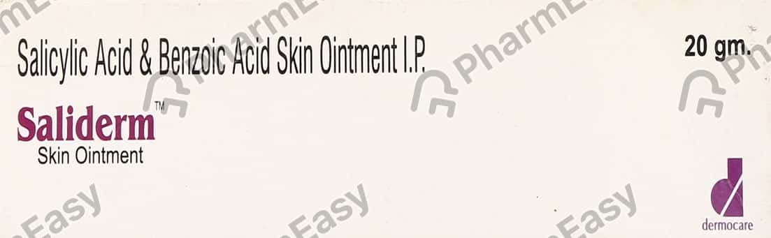 Buy Saliderm 3 % Ointment (20) Online at Flat 15% OFF | PharmEasy