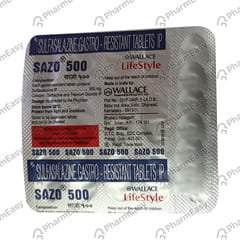 Sazo 500 MG Tablet (10): Uses, Side Effects, Price & Dosage | PharmEasy