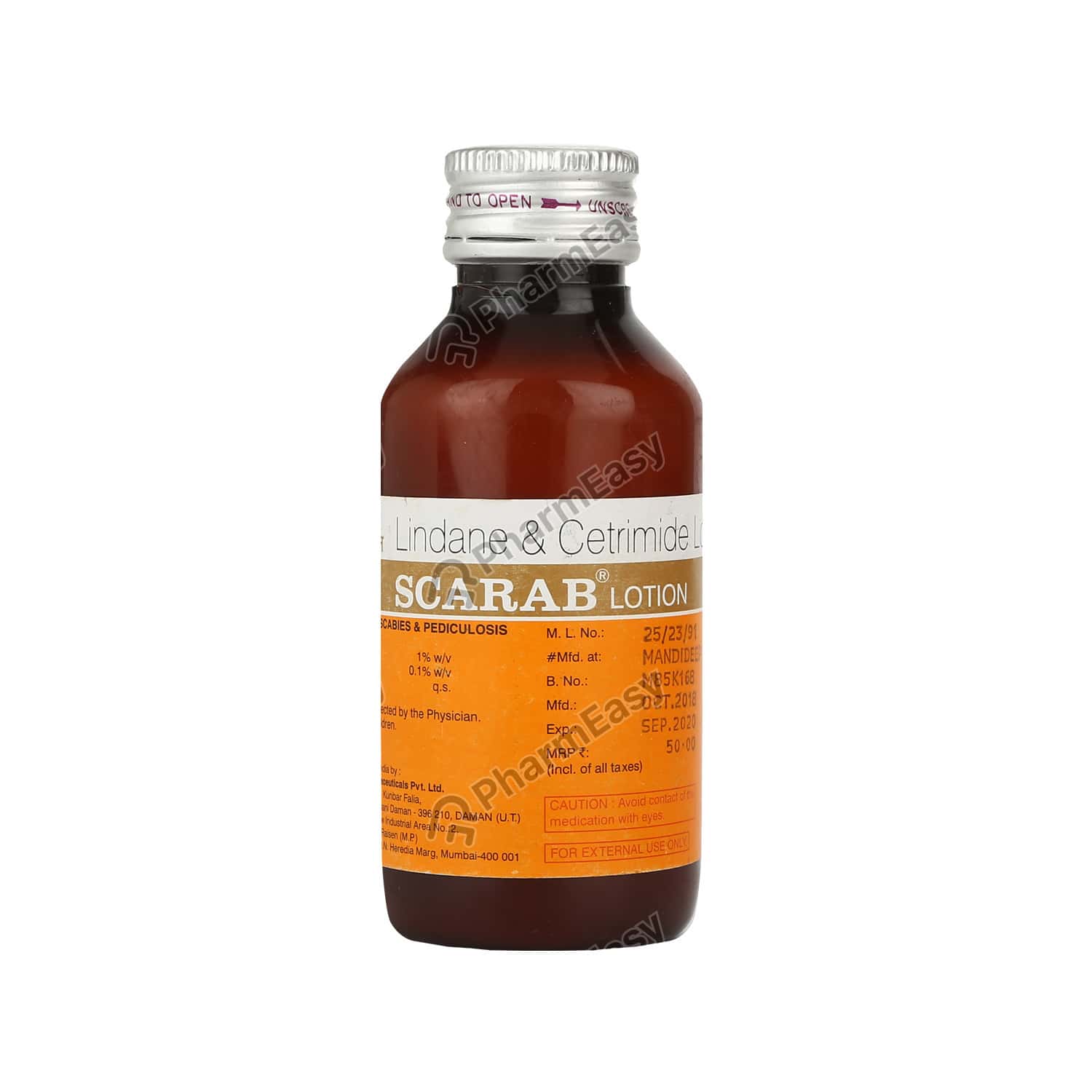 Buy Scarab Lotion 100ml Online at Flat 18% OFF* | PharmEasy