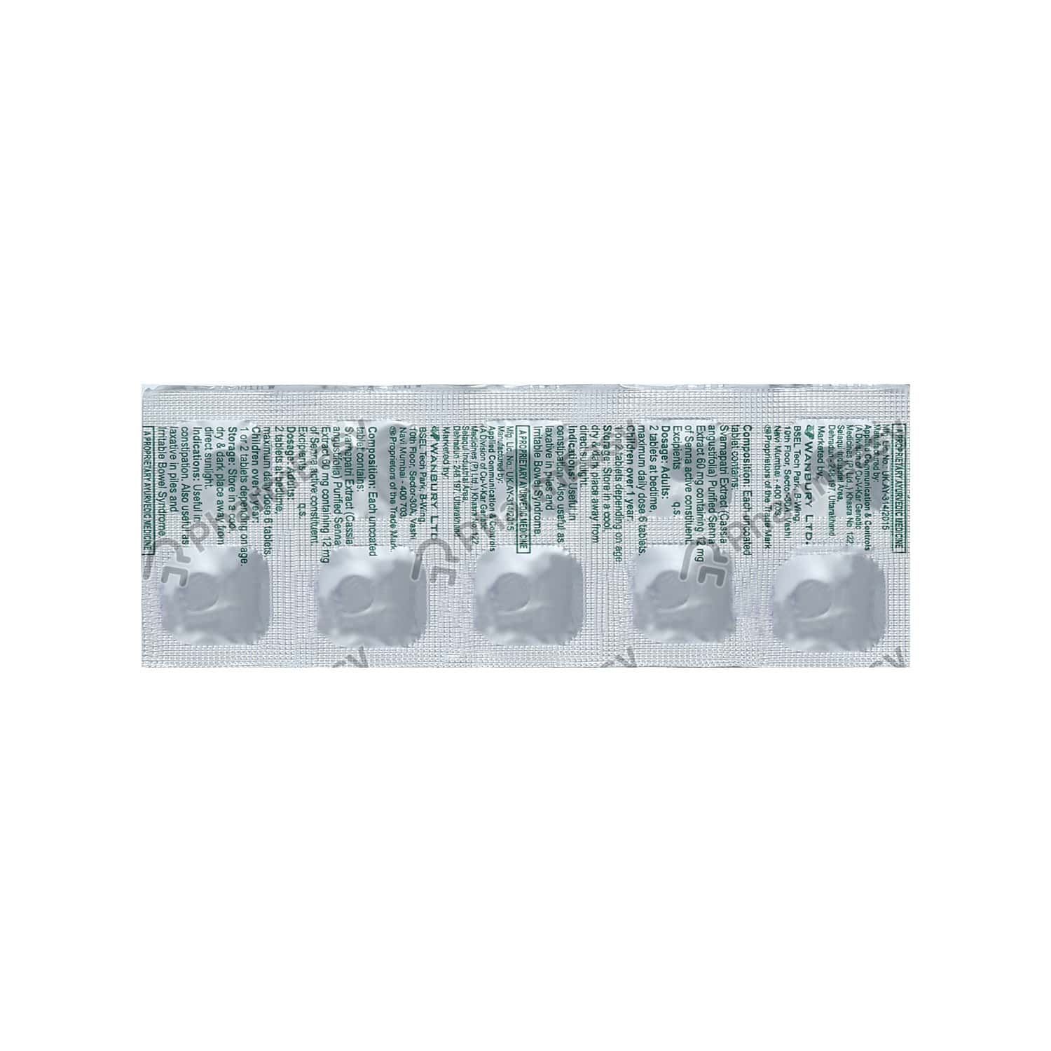 Buy Senasof 12 MG Tablet (10) Online at Flat 18% OFF* | PharmEasy