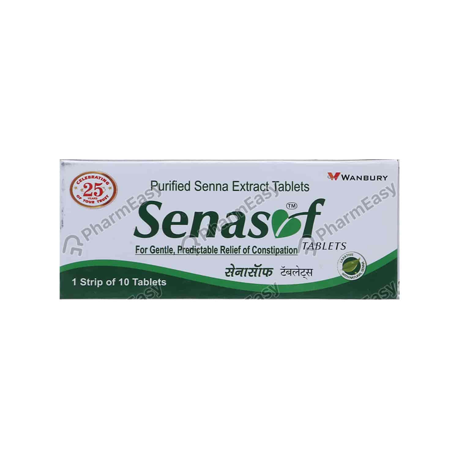 Buy Senasof Tablet Online at Flat 18% OFF* | PharmEasy