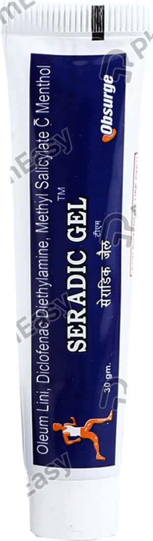 Seradic 1.16 % Gel (30): Uses, Side Effects, Price & Dosage | PharmEasy
