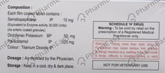 Seradic P Strip Of 10 Tablets: Uses, Side Effects, Price & Dosage ...