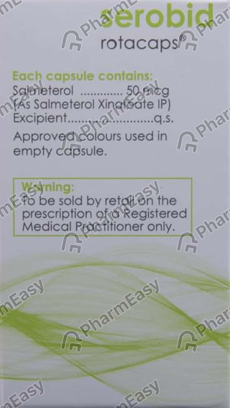 Buy Serobid 50 MCG Rotacap (30) Online at Flat 15% OFF | PharmEasy