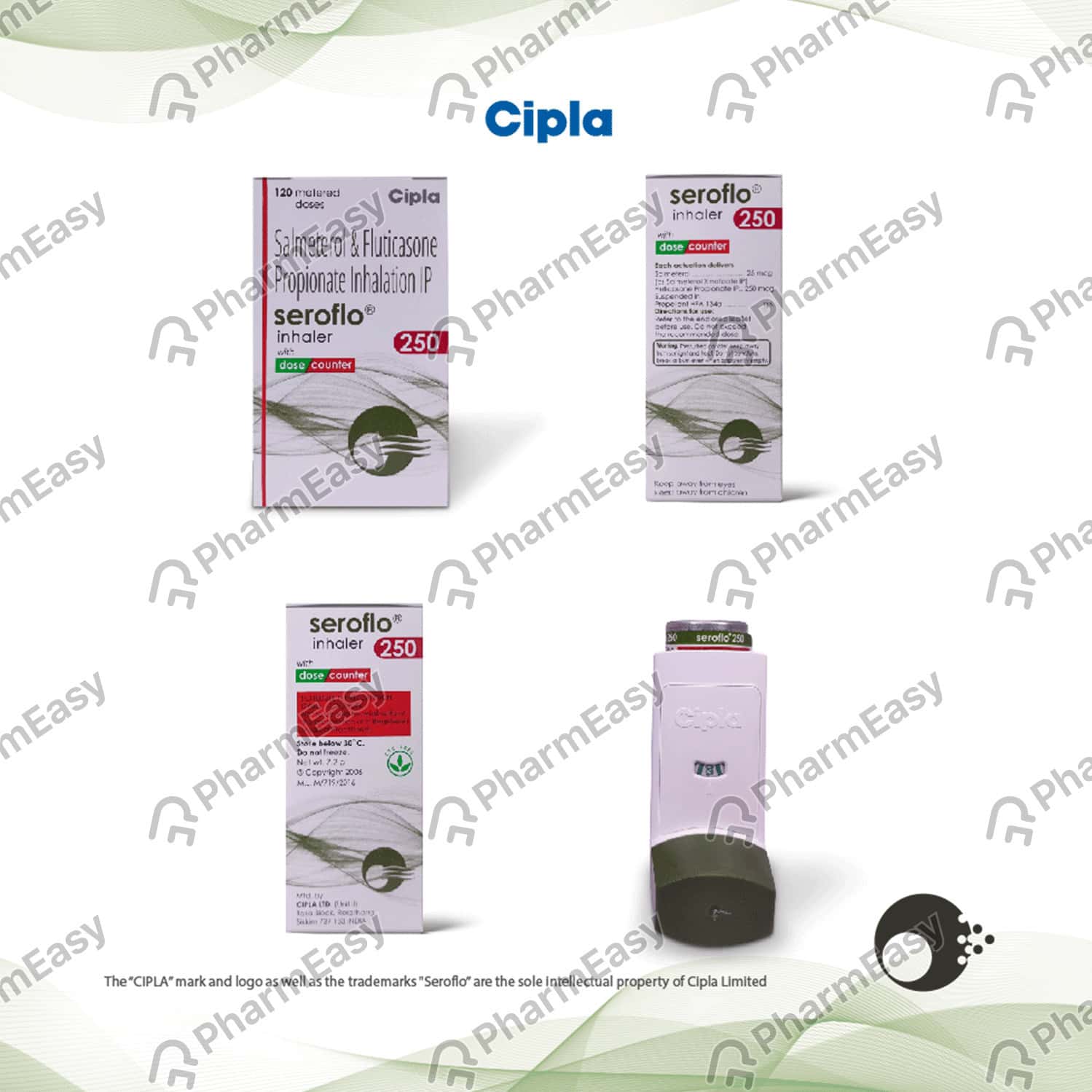 Seroflo 250mcg Box Of 120md Inhaler: Uses, Side Effects, Price, Dosage ...