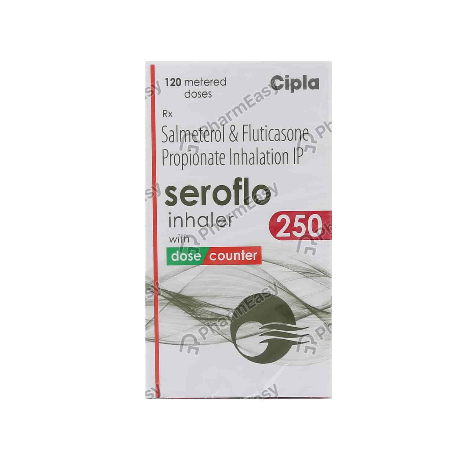Buy Seroflo 250mcg Inhaler 120md Online at flat 15% off | PharmEasy