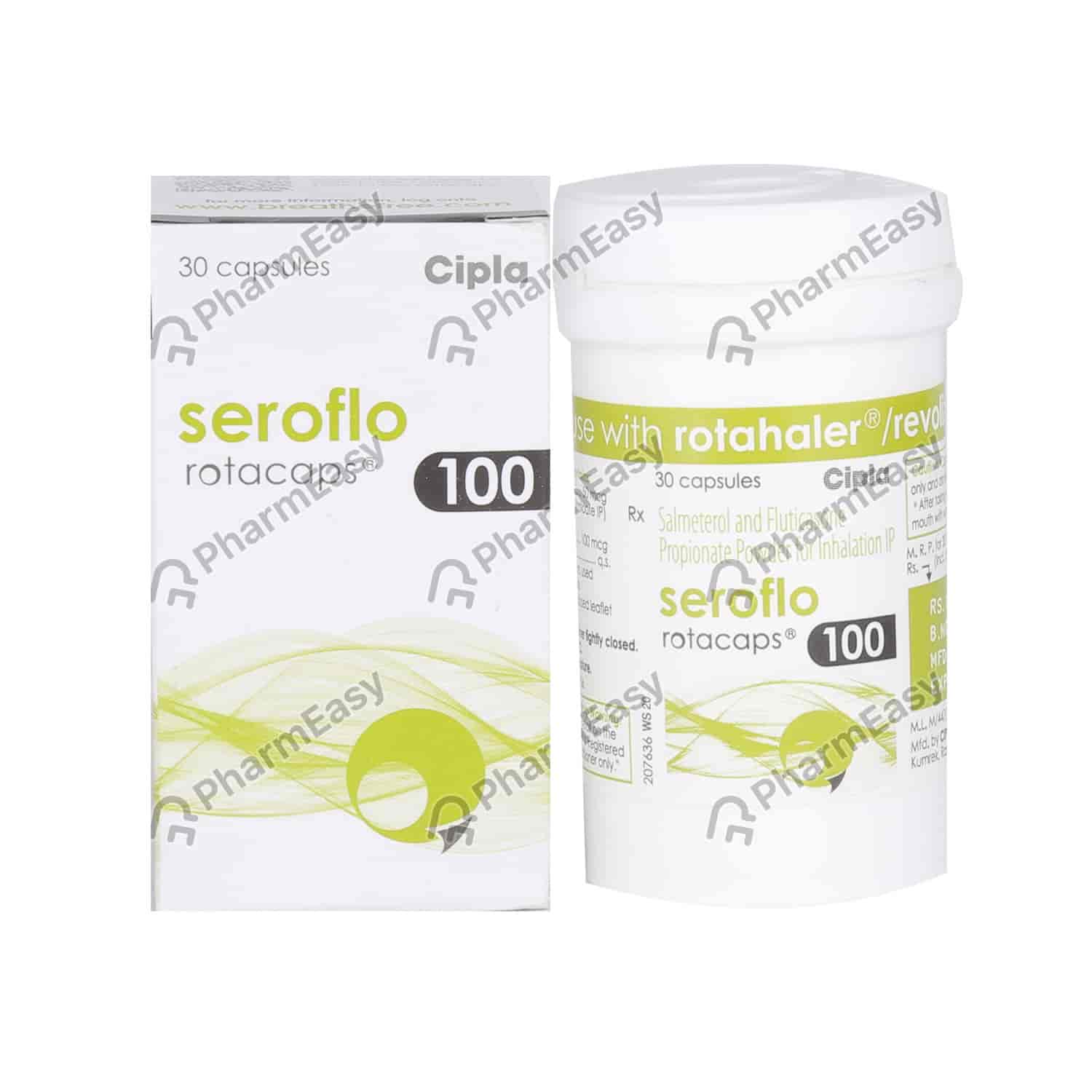 Buy Seroflo 100mcg Rotacaps Online at flat 15% off | PharmEasy