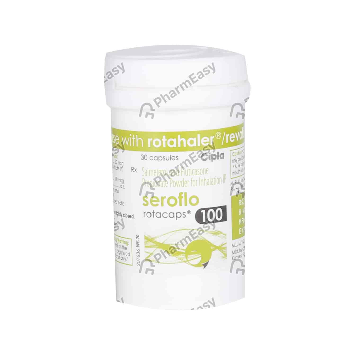 Buy Seroflo 100mcg Rotacaps Online at flat 15% off | PharmEasy