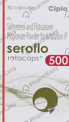 Seroflo 500mcg Box Of 30 Rotacaps: Uses, Side Effects, Price & Dosage ...