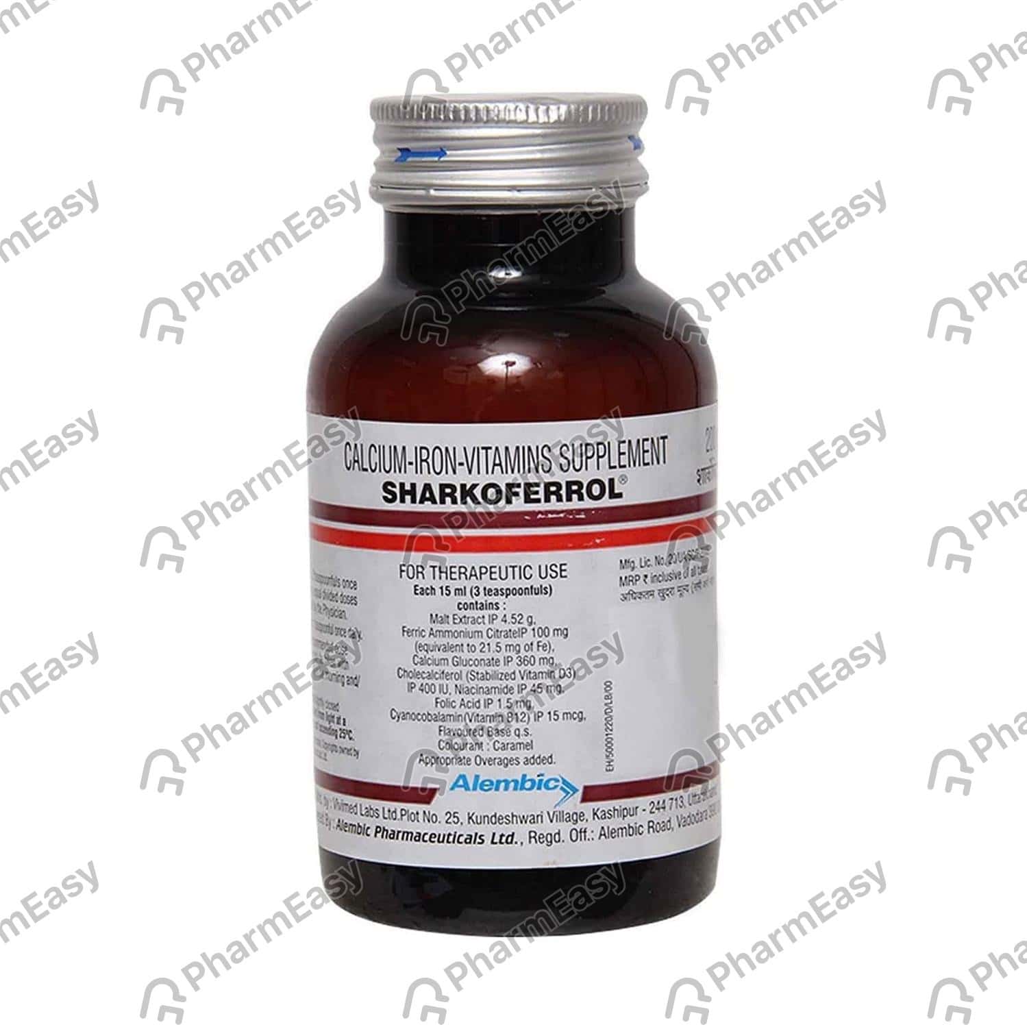 Buy Sharkoferrol Bottle Of 200gm Oral Liquid Online at Flat 15% OFF ...