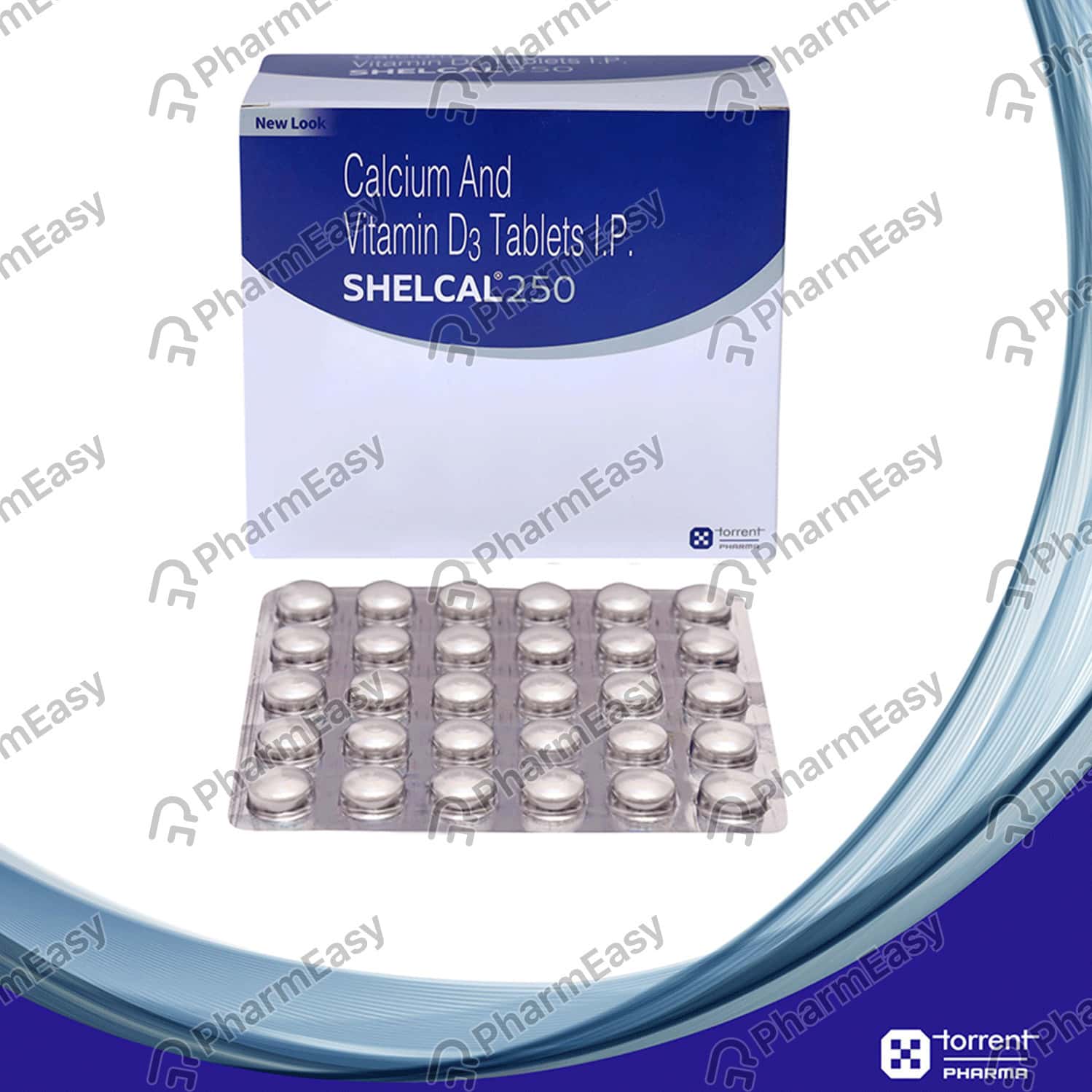 Shelcal 250mg Strip Of 30 Tablets: Uses, Side Effects, Price & Dosage ...