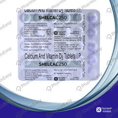 Buy SHELCAL 250MG STRIP OF 30 TABLETS Online & Get Upto 60% OFF at ...