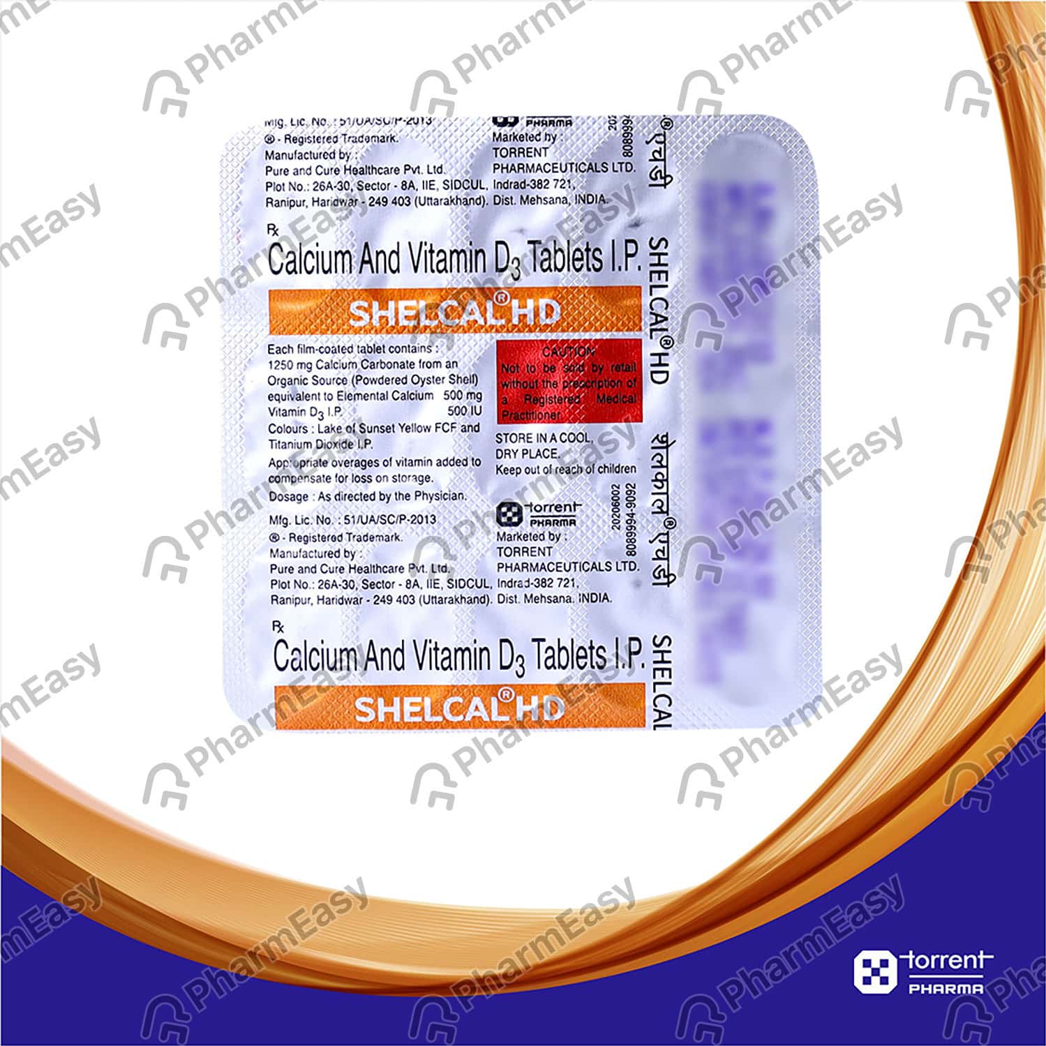 Shelcal Hd Strip Of 15 Tablets: Uses, Side Effects, Price & Dosage ...