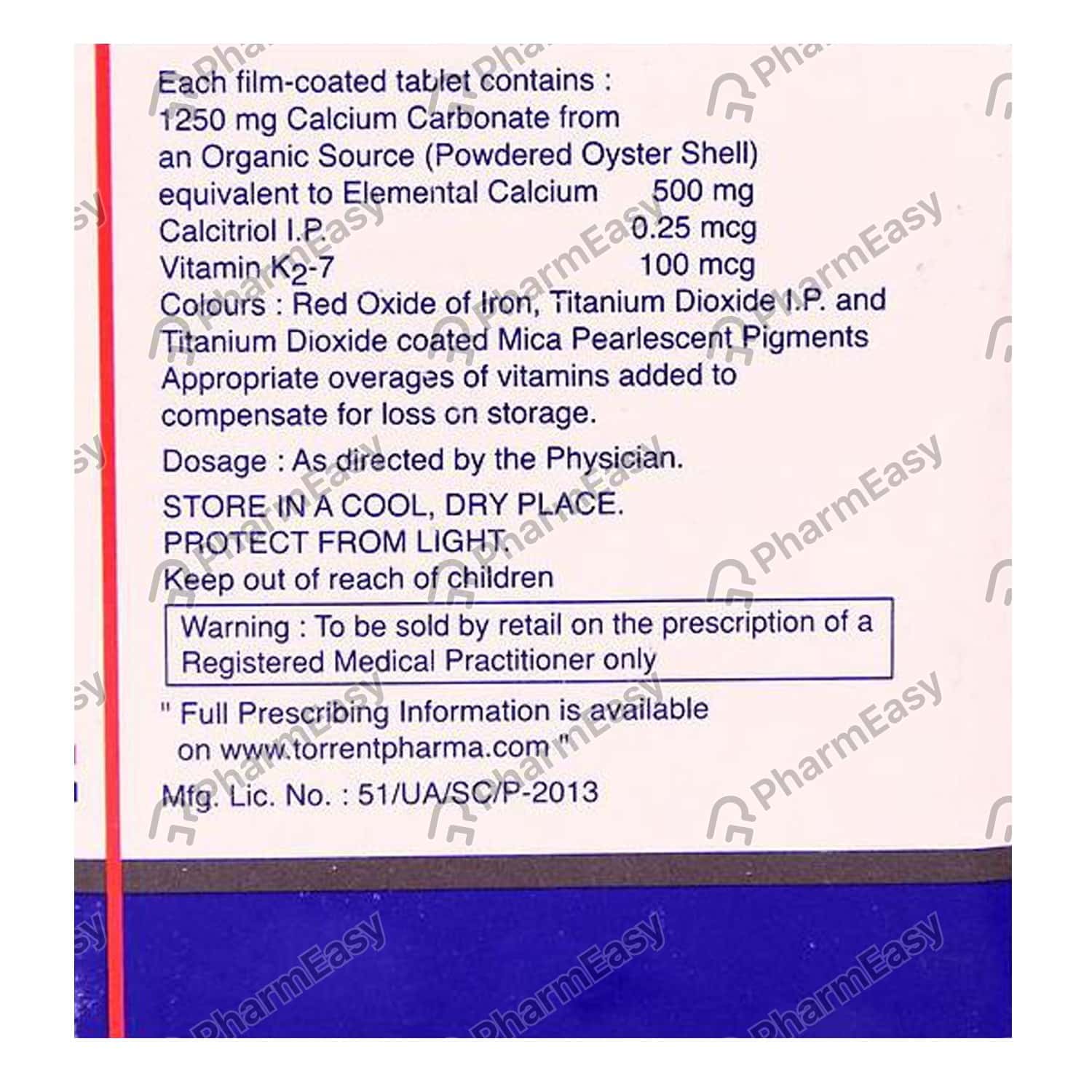 Buy Shelcal K Tablet Online at Flat 18% OFF* | PharmEasy