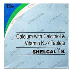 Buy Shelcal K Tablet Online at Flat 18% OFF* | PharmEasy