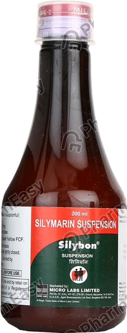 Silybon 35 MG Suspension (200): Uses, Side Effects, Price & Dosage ...