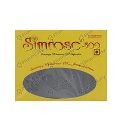 Buy Simrose 500 MG Capsule (15) Online at Flat 18% OFF* | PharmEasy