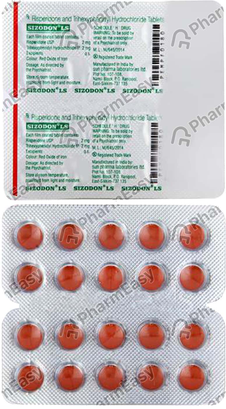 Sizodon Ls Strip Of 10 Tablets: Uses, Side Effects, Price & Dosage ...