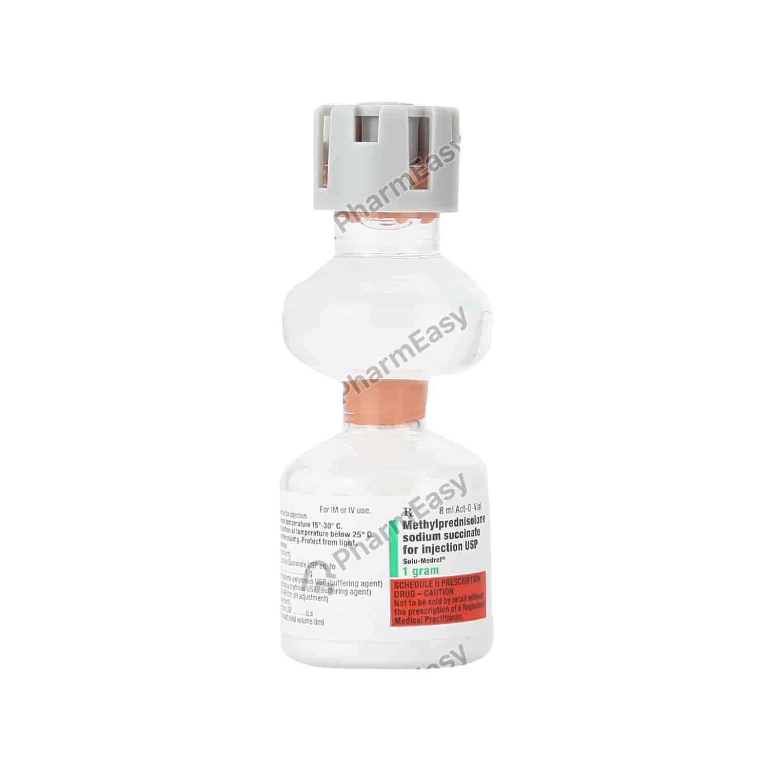 Buy Solu Medrol 1gm Injection Online at Flat 18% OFF* | PharmEasy