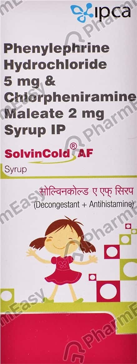 Solvin Cold AF Syrup: Uses, Side-effects, Price, Dosage & More Info - PharmEasy