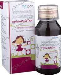 Solvin Cold AF Syrup: Uses, Side-effects, Price, Dosage & More Info - PharmEasy
