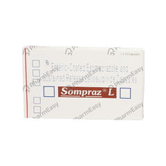 Sompraz L Capsule - Uses, Side Effects, Dosage, Composition & Price ...